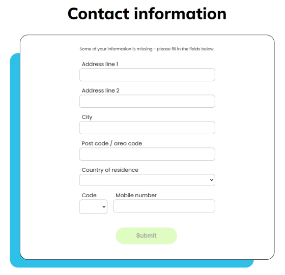 Signing up for a CoinCorner account in the UK – CoinCorner