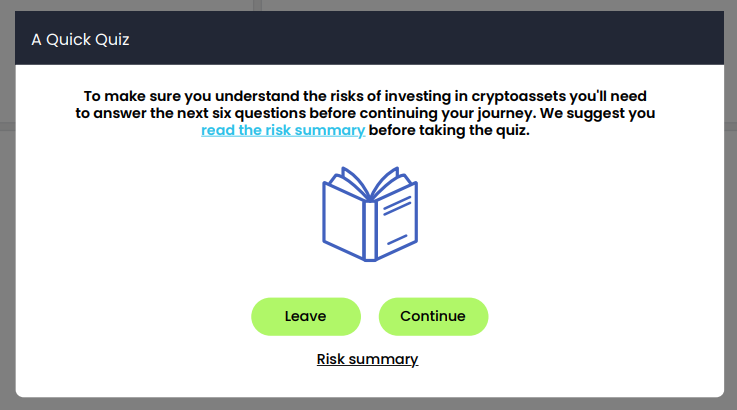 Signing up for a CoinCorner account in the UK – CoinCorner